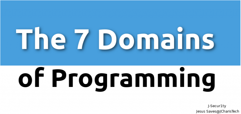 The 7 Domains of Programming – JCharisTech