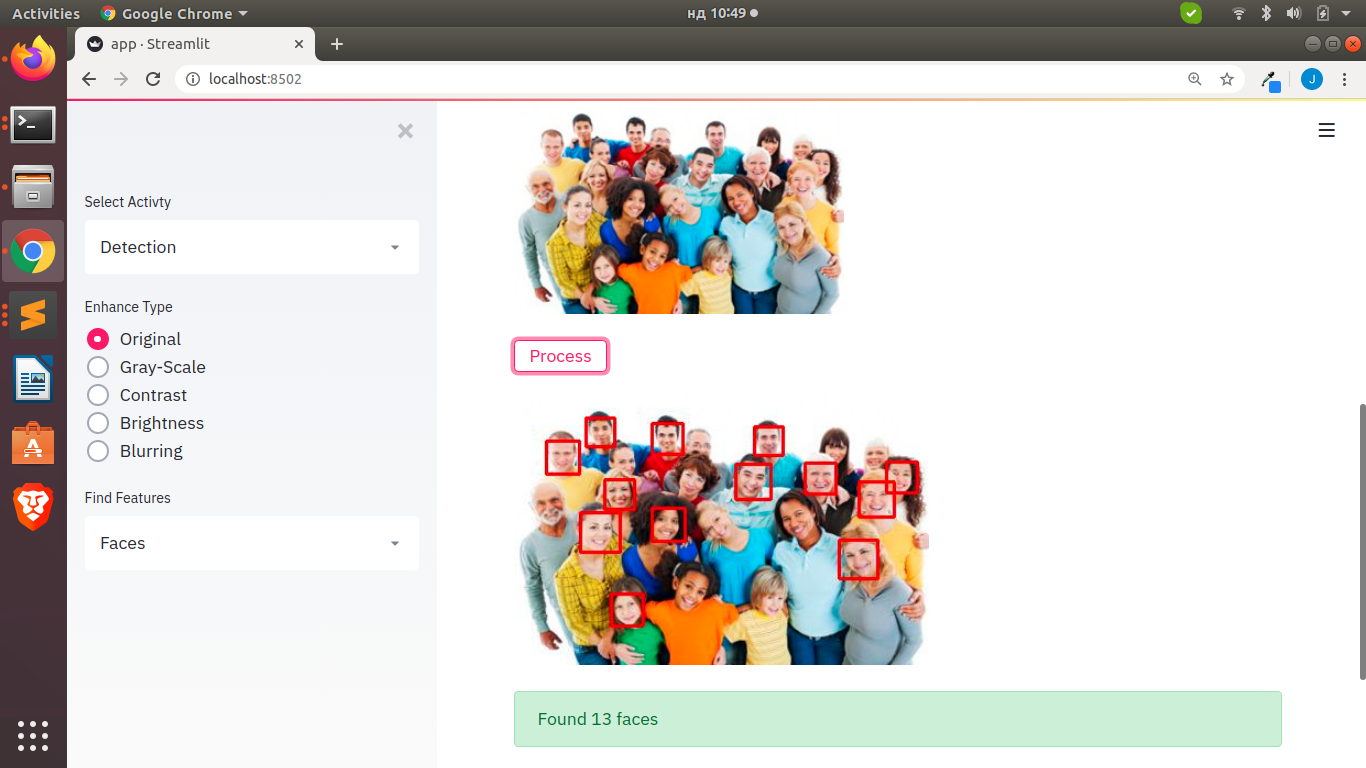 Building A Face Detection App With Streamlit And Opencv Jcharistech