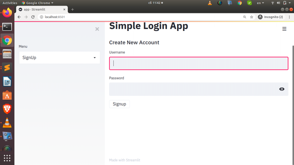 How to Add A Login & Sign-up Section to Streamlit Blog App – JCharisTech