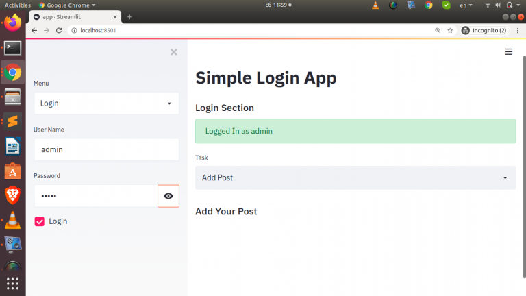 How to Add A Login & Sign-up Section to Streamlit Blog App – JCharisTech