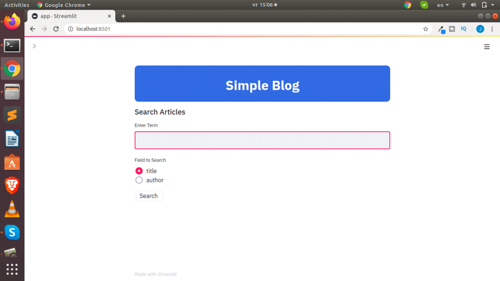 Build A Simple CRUD Blog With Streamlit And Python JCharisTech