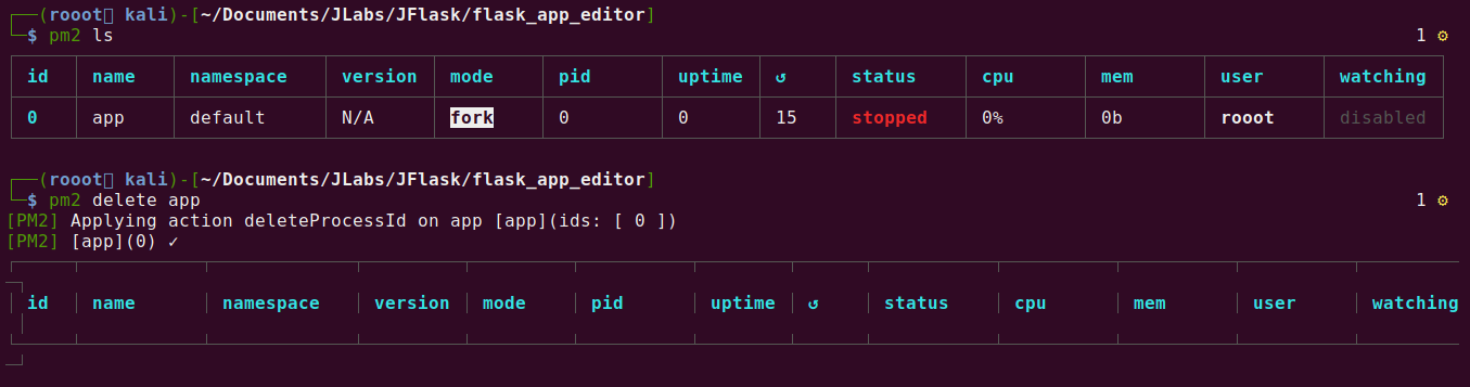 Managing Python Flask App with PM2 – JCharisTech