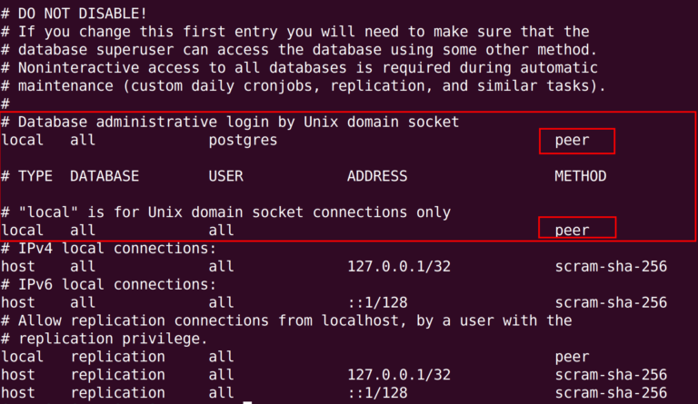 Logging into PostgreSQL without password prompt – JCharisTech