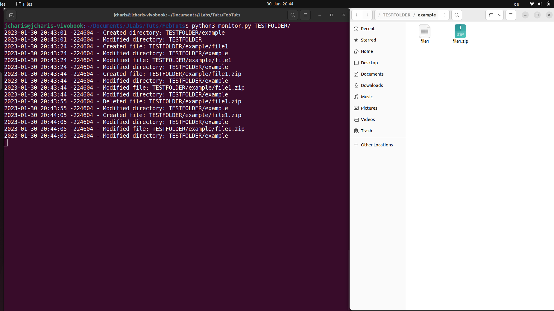Introduction to Python Watchdog – Monitoring File Systems and Directories – JCharisTech