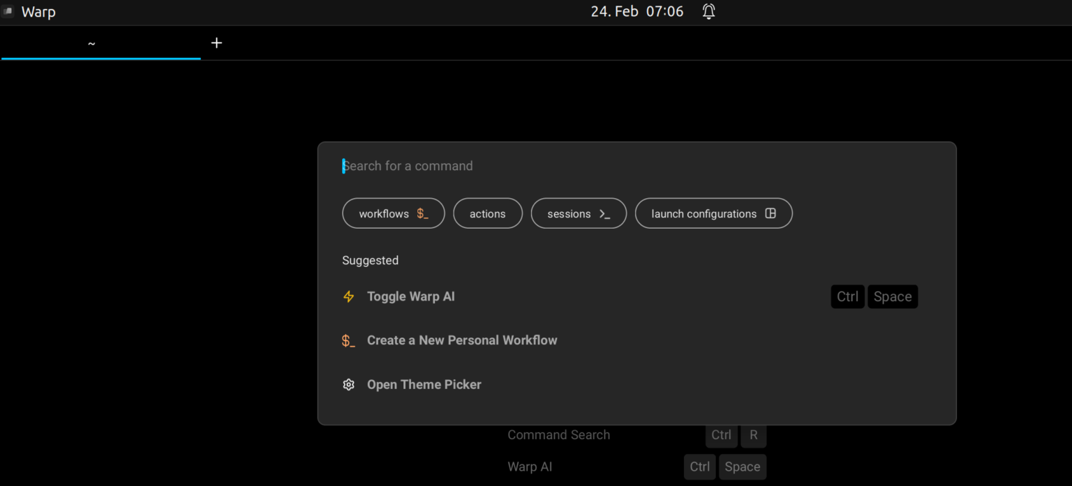 How to Use Warp Terminal on Linux – JCharisTech