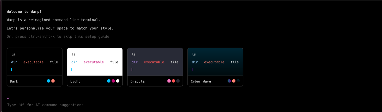 How to Use Warp Terminal on Linux – JCharisTech