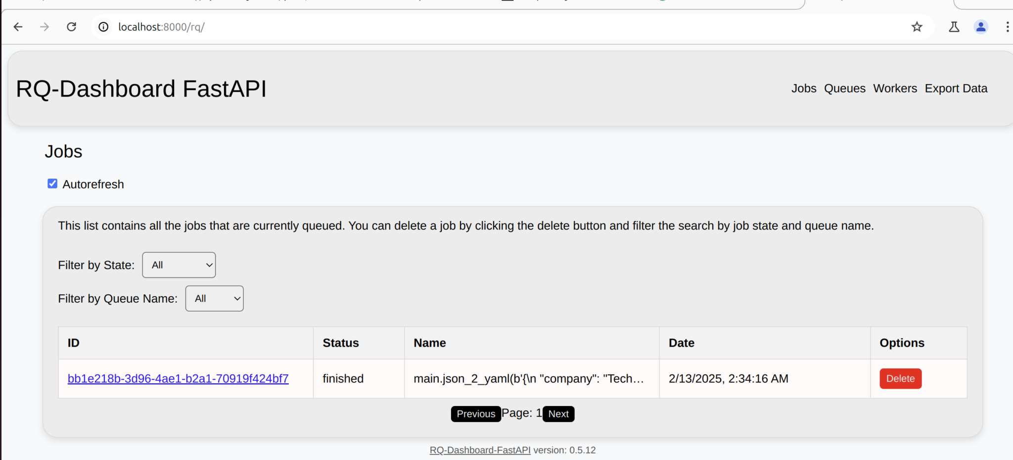 How to Deploy a FastAPI Service with Redis & Redis Queue – JCharisTech