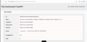 Building A Scalable App with FastAPI, Redis Queue and RQ-Dashboard – JCharisTech